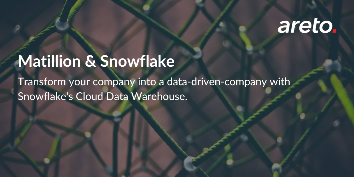 Matillionsnowflake Areto Consulting